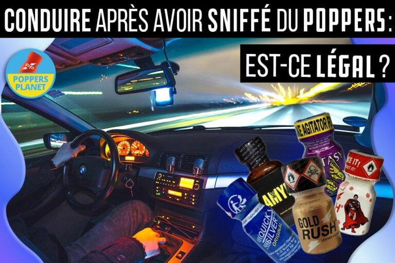 Peut-on conduire après avoir sniffé du Poppers ? PoppersPlanet.fr
